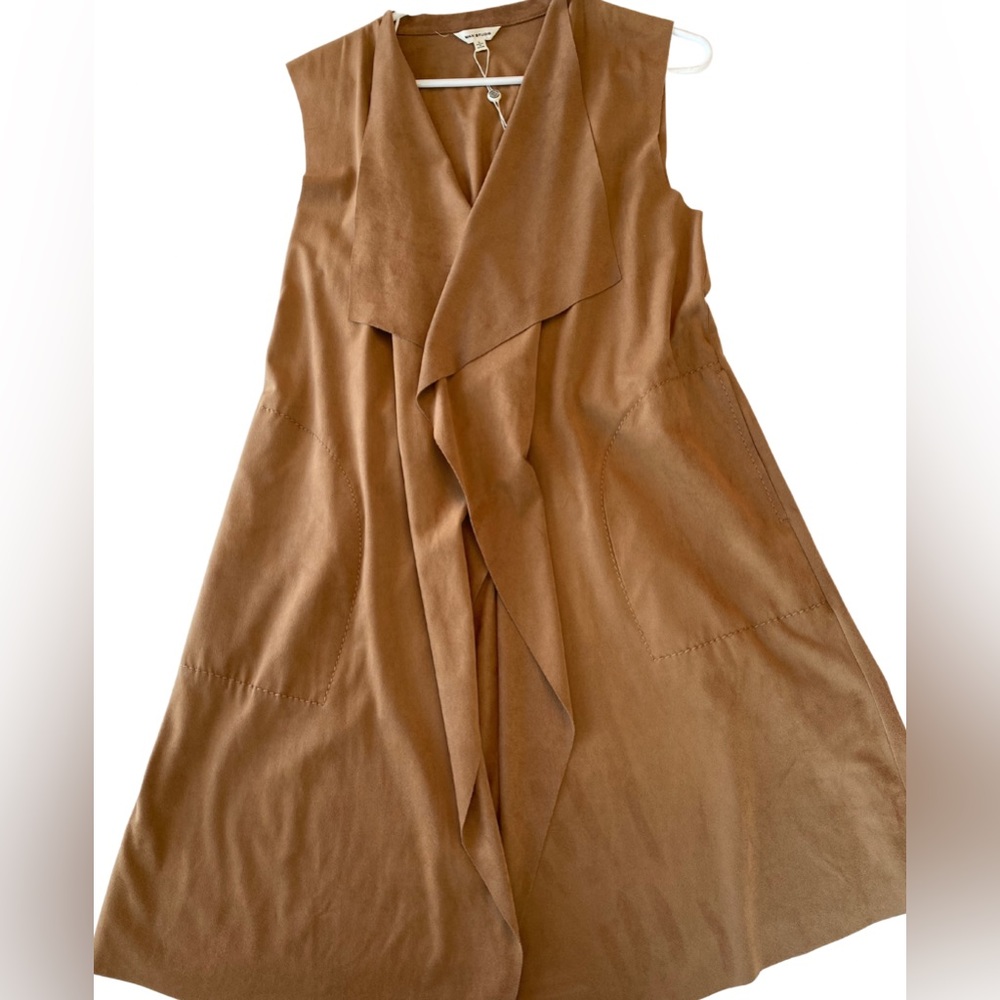 Max Studio Faux Suede Coat - Gem